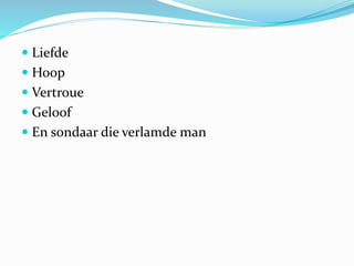 Verlamde man preek vir kerk | PPT