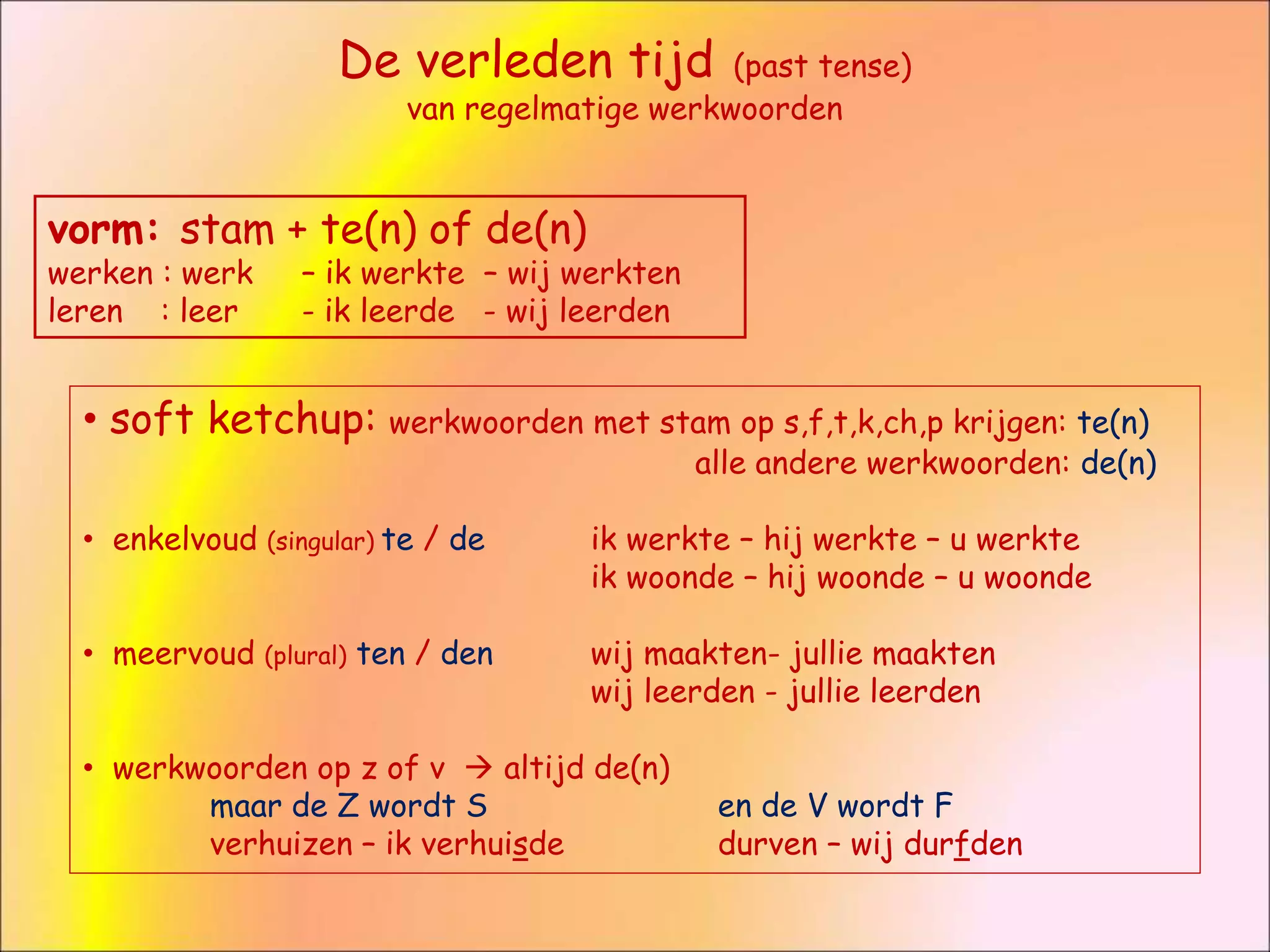 verleden tijd.ppt