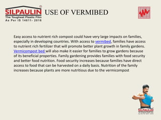 Vermibed and it's uses | PPTX