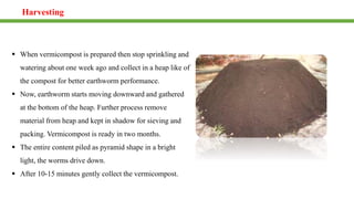 Microbial enrichment of vermicompost through earthworm for agricultural ...