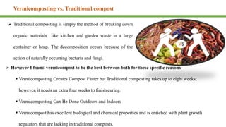 Microbial enrichment of vermicompost through earthworm for agricultural ...