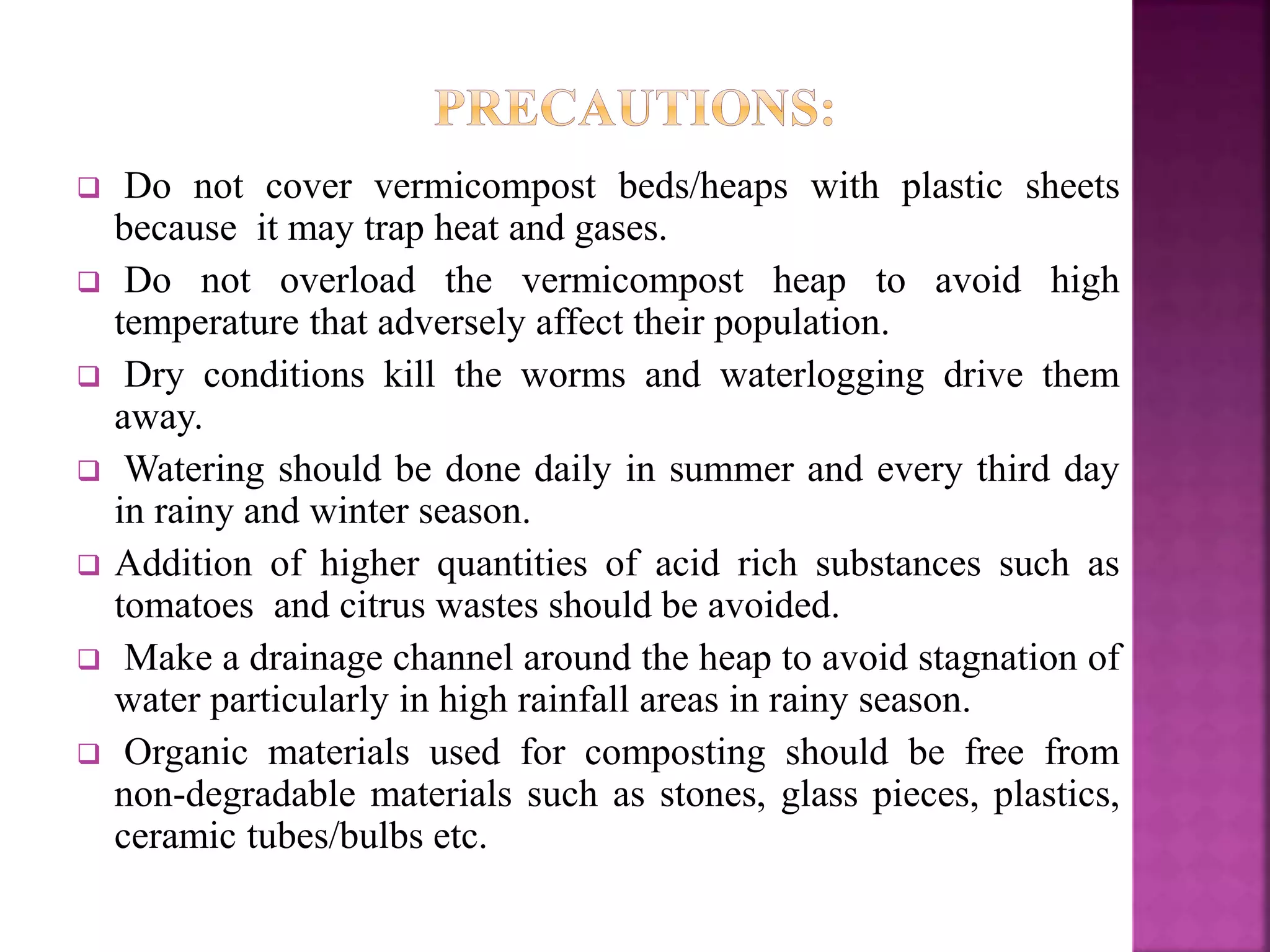 Vermicompost and vermicomposting | PPTX