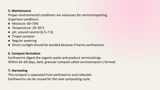 Waste Management by Vermicomposting: An Eco-friendly Method for Organic ...