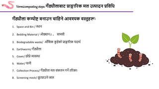 Vermicompost-गडेउला मल training by ....pptx
