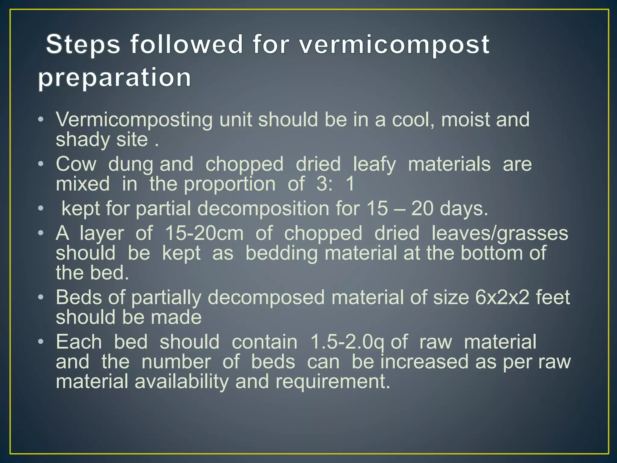 Vermicomposting | PPTX