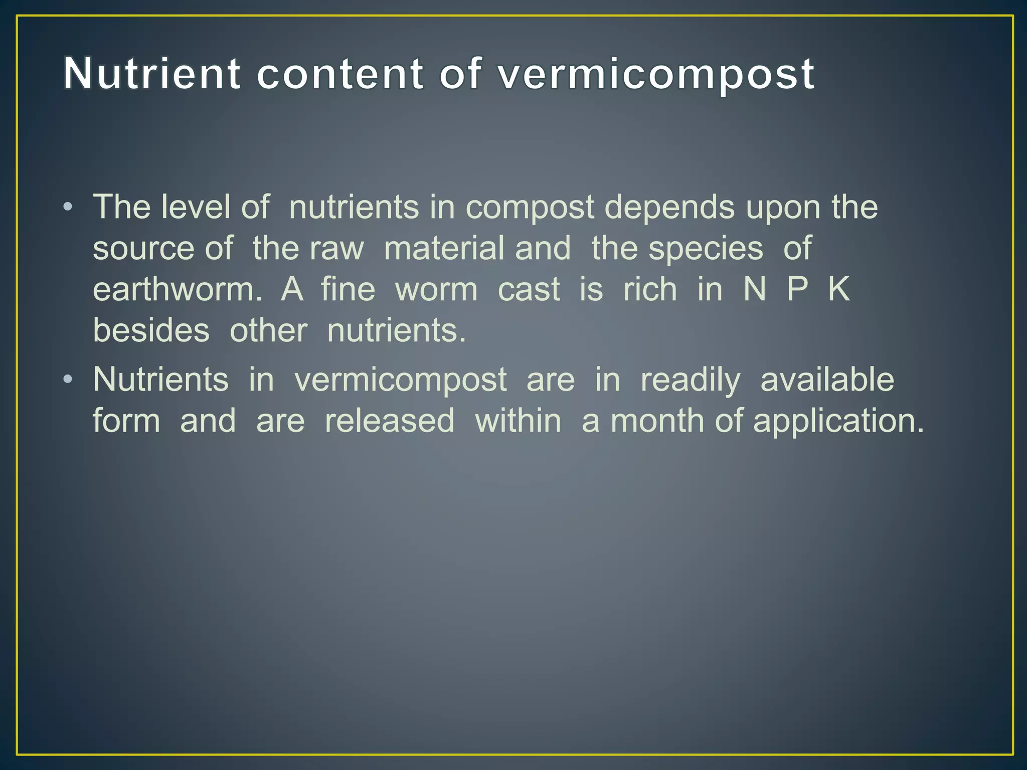 Vermicomposting | PPTX