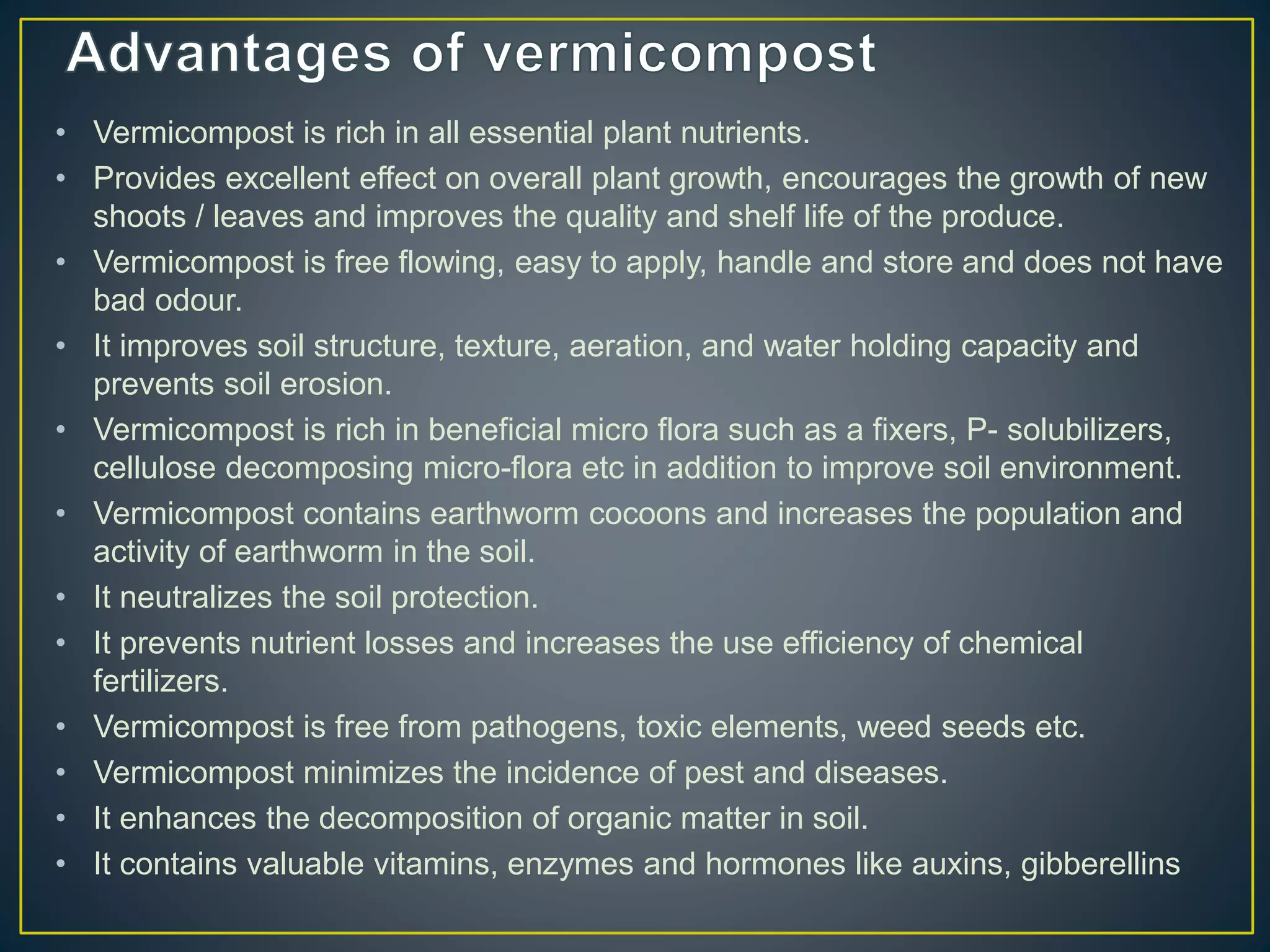 Vermicomposting | PPTX