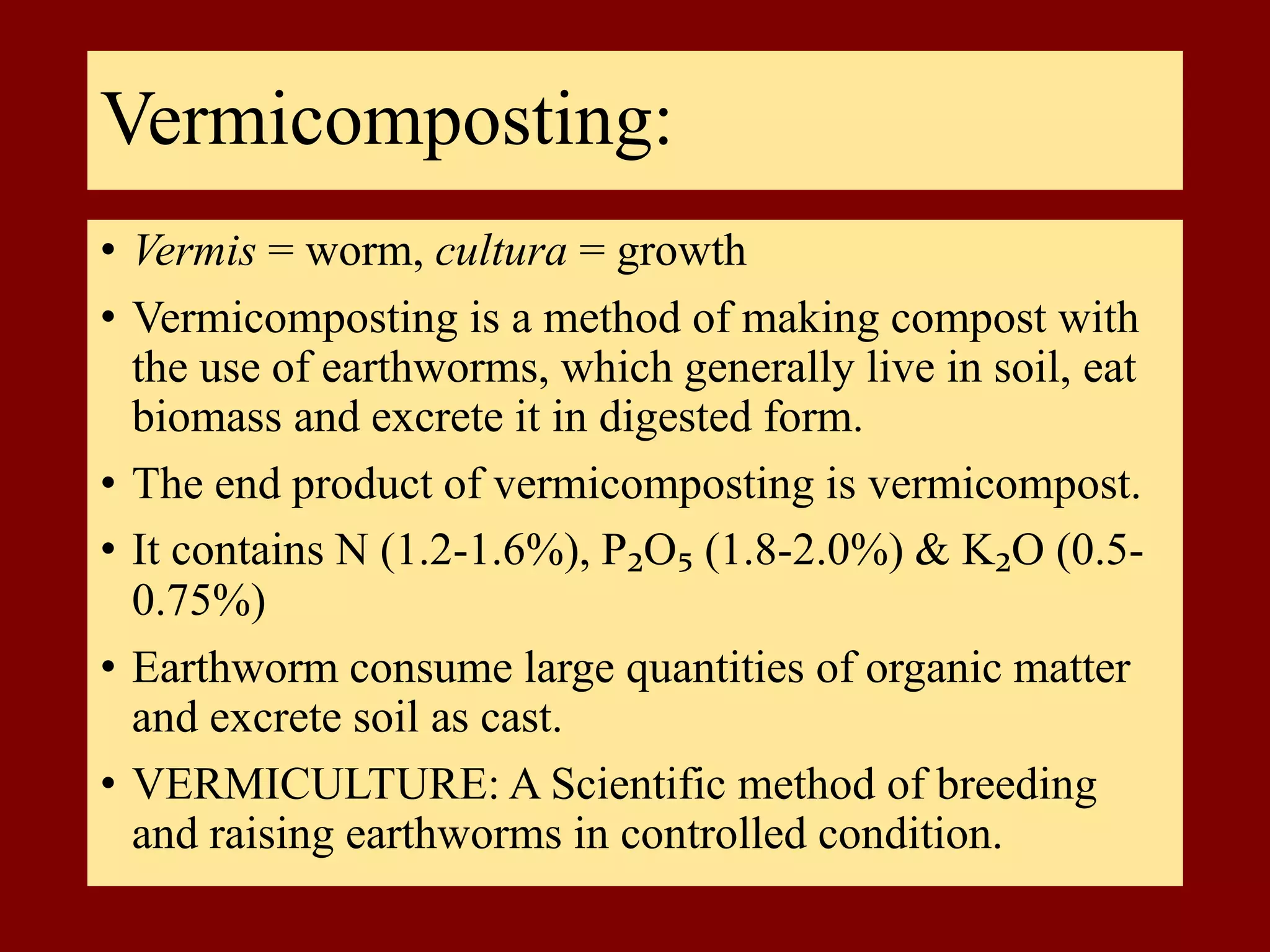 Vermicomposting | PDF