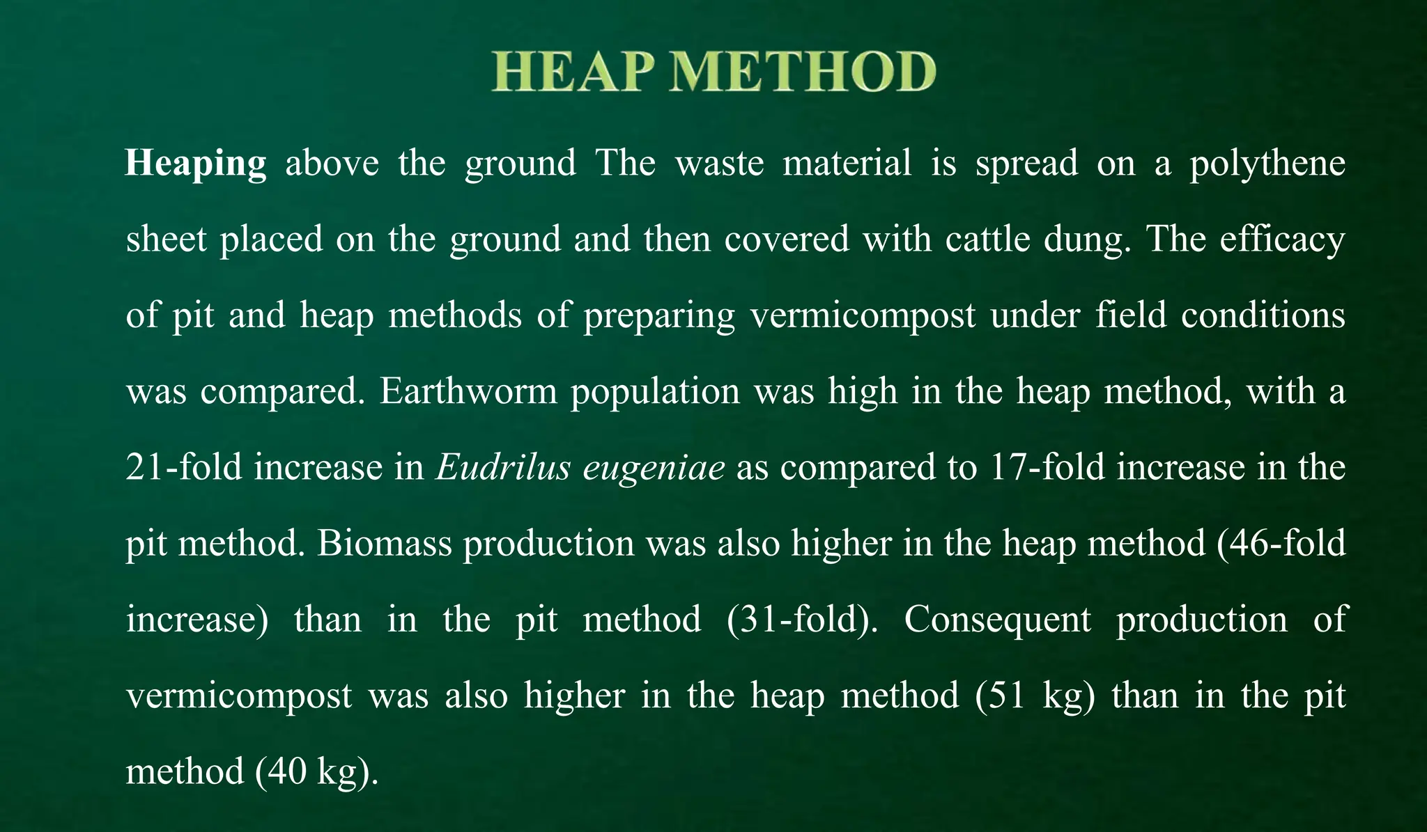 VERMICOMPOSTING - TYPES, METHODS, ADVANTAGES AND DISADVANTAGES | PDF