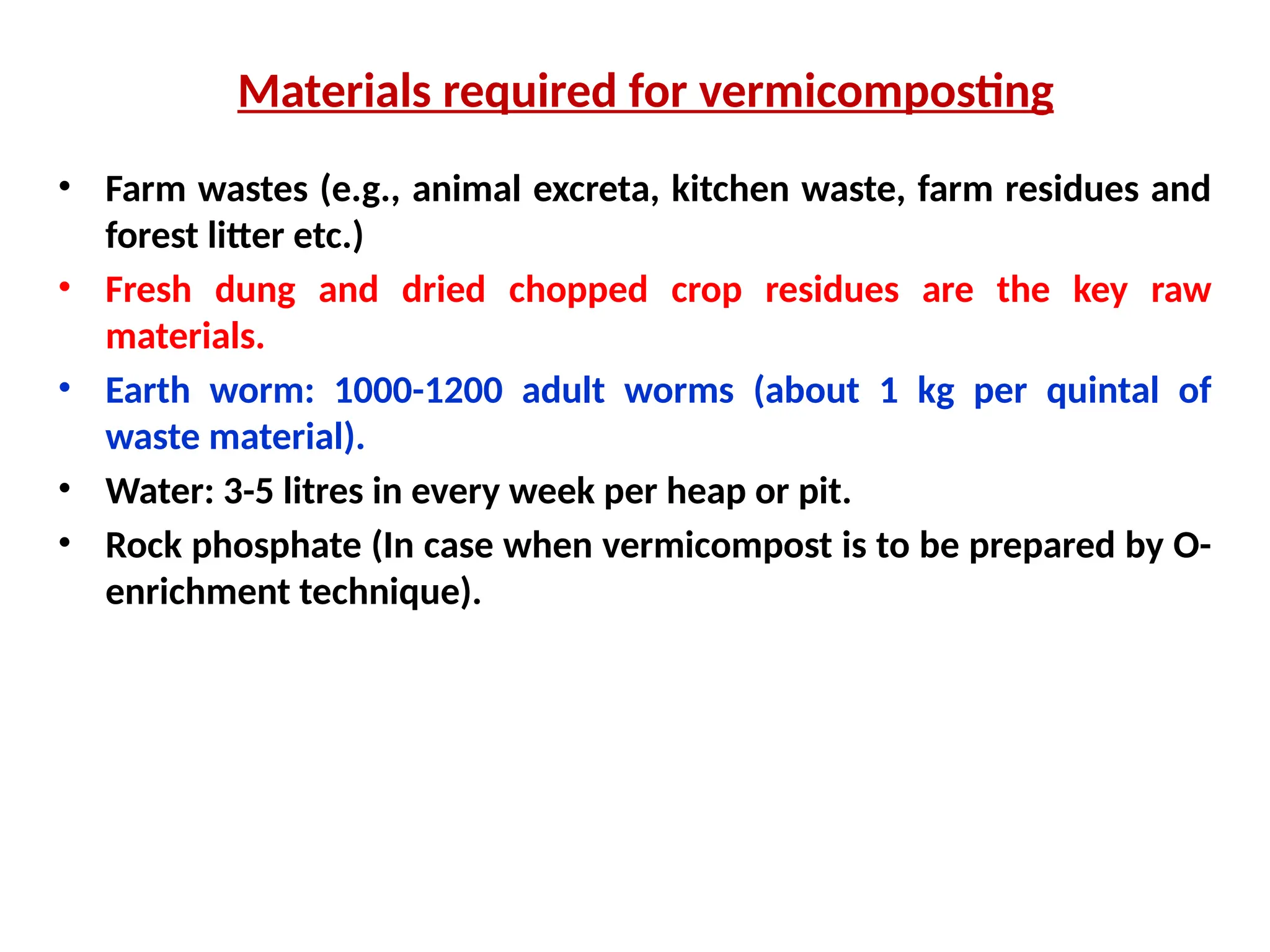 Vermicomposting preparation and its importance | PPTX