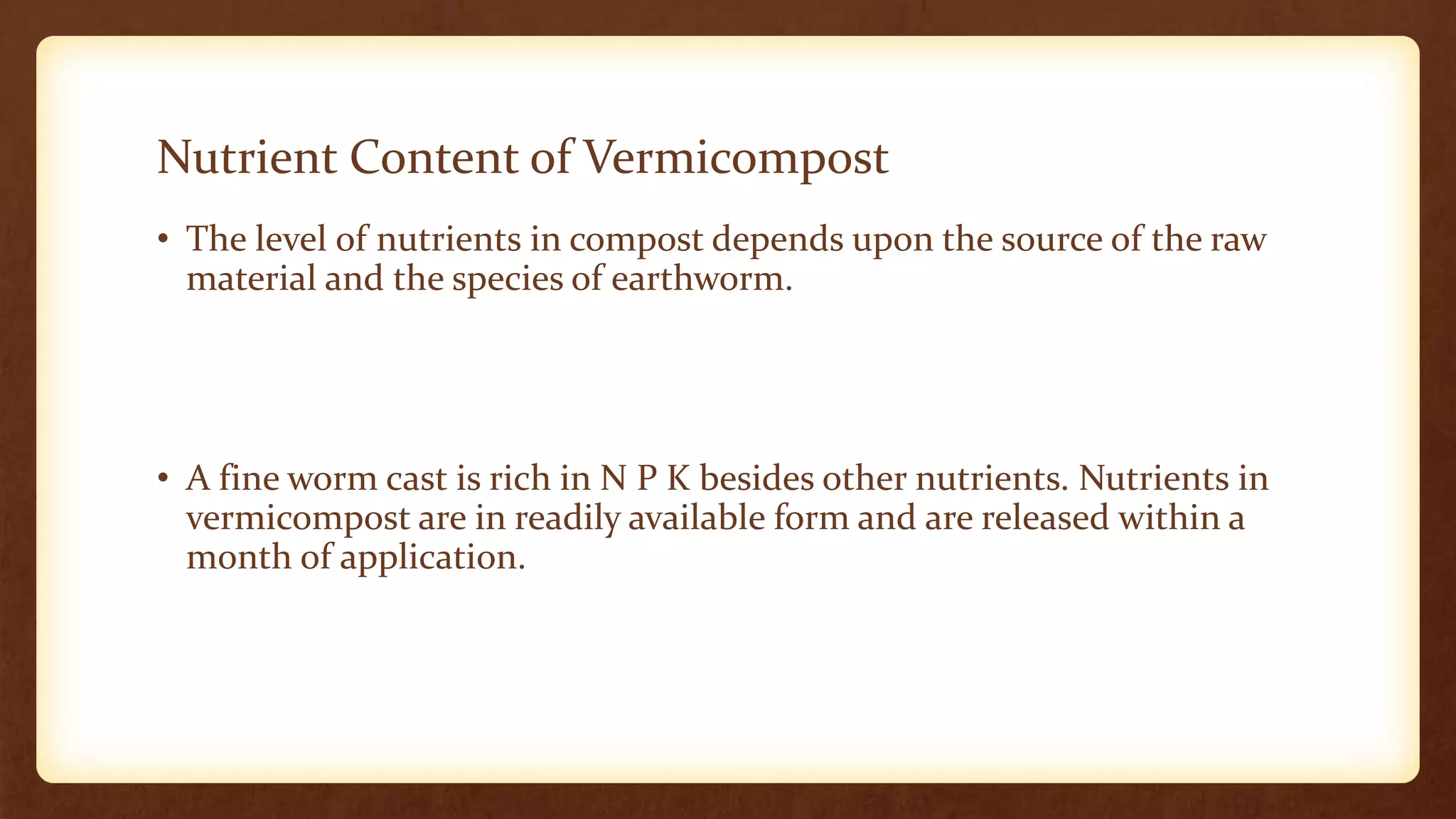 Vermicomposting | PPTX