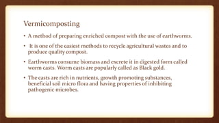 Vermicomposting | PPTX