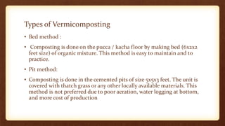 Vermicomposting | PPTX