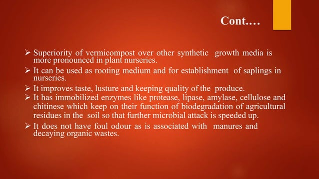 Vermicomposting | PPTX | Agriculture | Industries