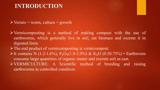 Vermicomposting | PPTX