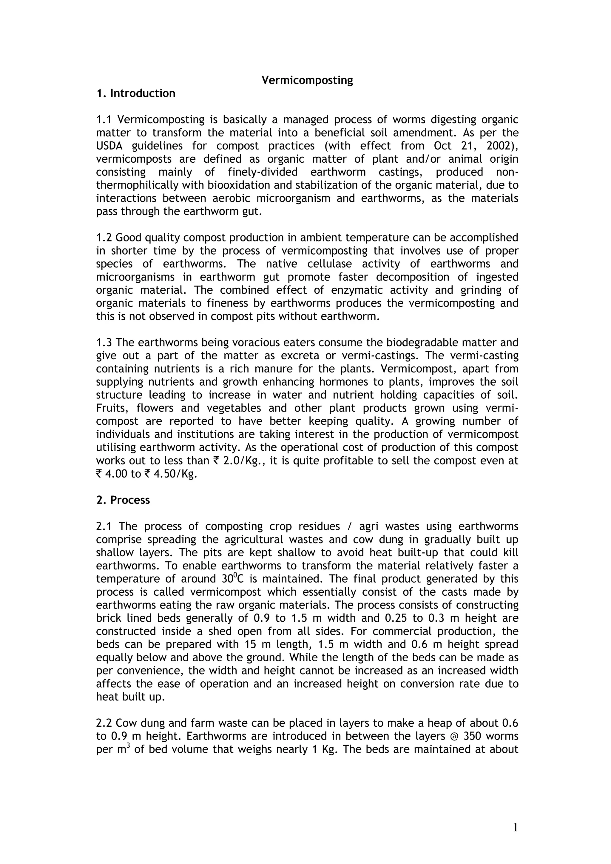 Vermicompost productionunit260814 | PDF