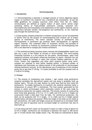 Vermicompost productionunit260814 | PDF