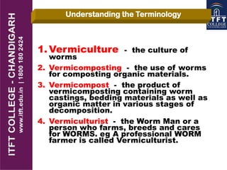 ITFT Vermiculture ppt | PPTX