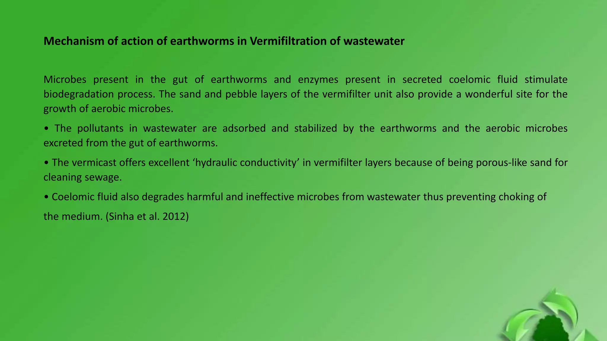 Vermifiltration | PPTX