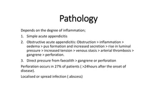 VERMIFORM APPENDIX.pptx | Digestive Disorders | Diseases and Conditions