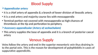 VERMIFORM APPENDIX in detai with surgical amangemntl.pptx