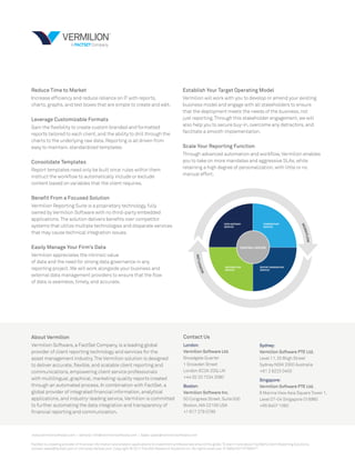 Vermilion reporting suite brochure | PDF