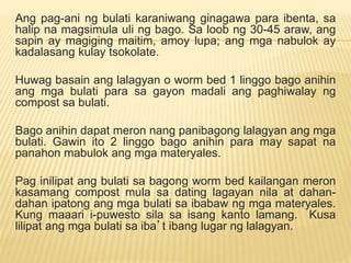 Vermiculture and Vermicomposting in the Philippines | PPTX
