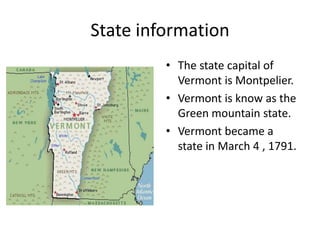 Vermont | PPTX