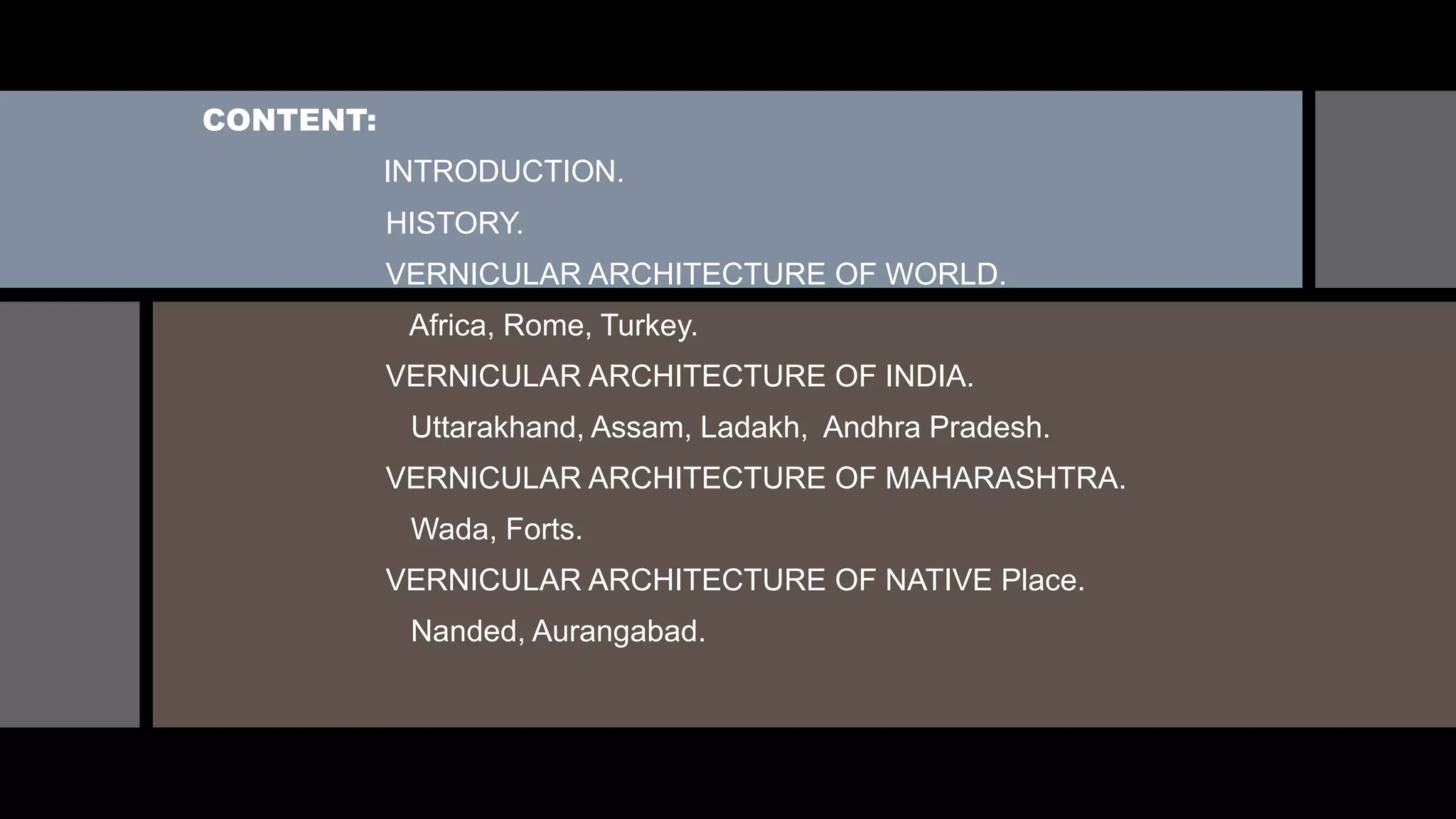 Vernacular architecture case study with examples | PPTX