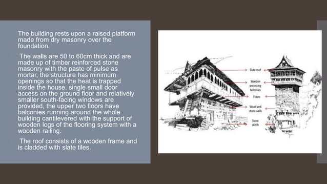 Vernacular architecture case study with examples | PPTX