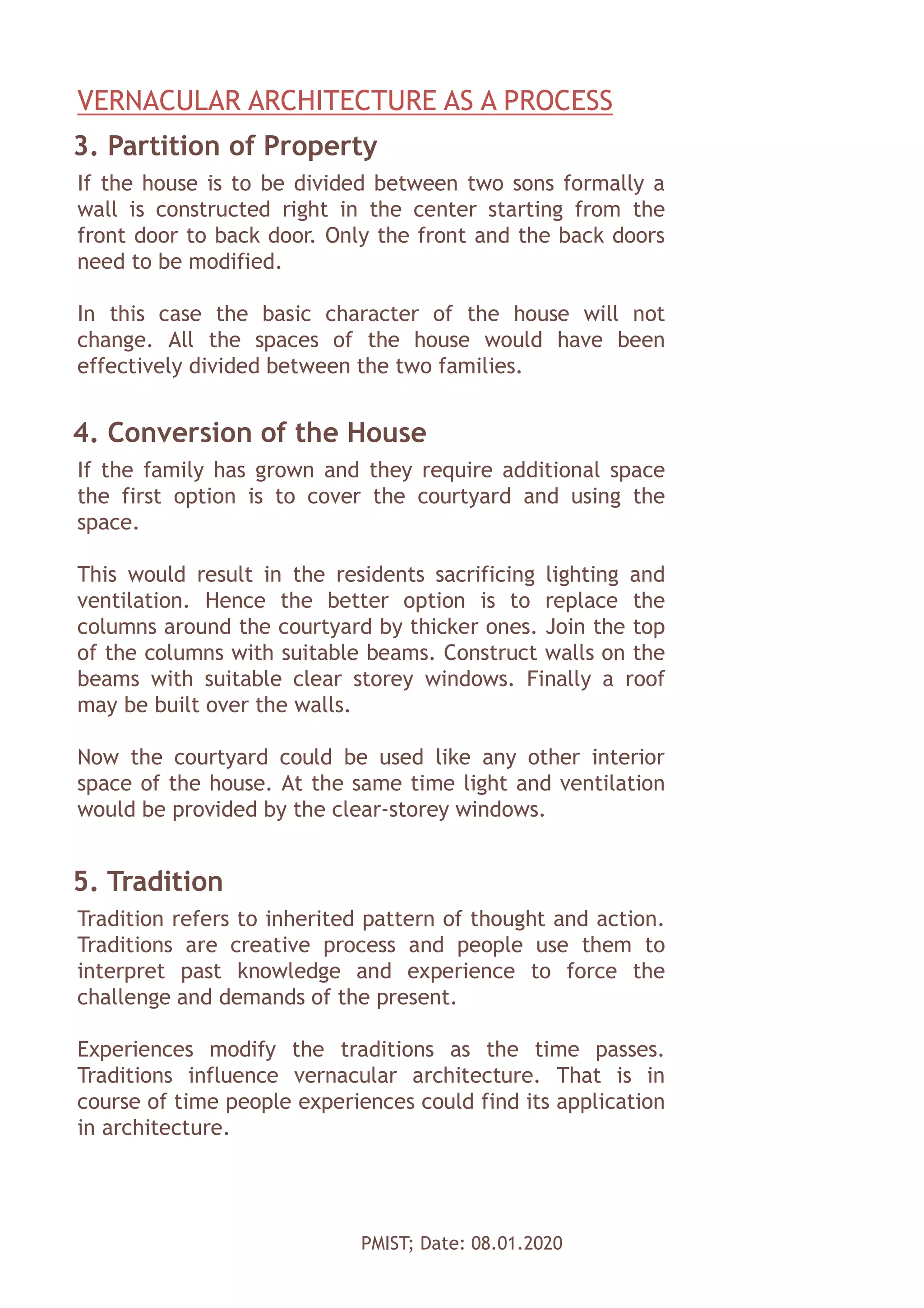 Vernacular architecture introduction | PDF