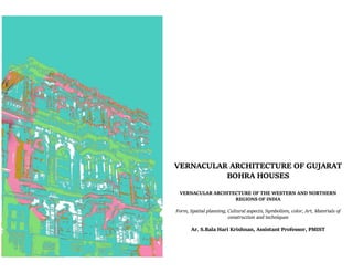 Vernacular architecture of bohra houses | PDF