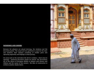 Vernacular architecture of bohra houses | PDF