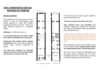 Vernacular architecture of bohra houses | PDF