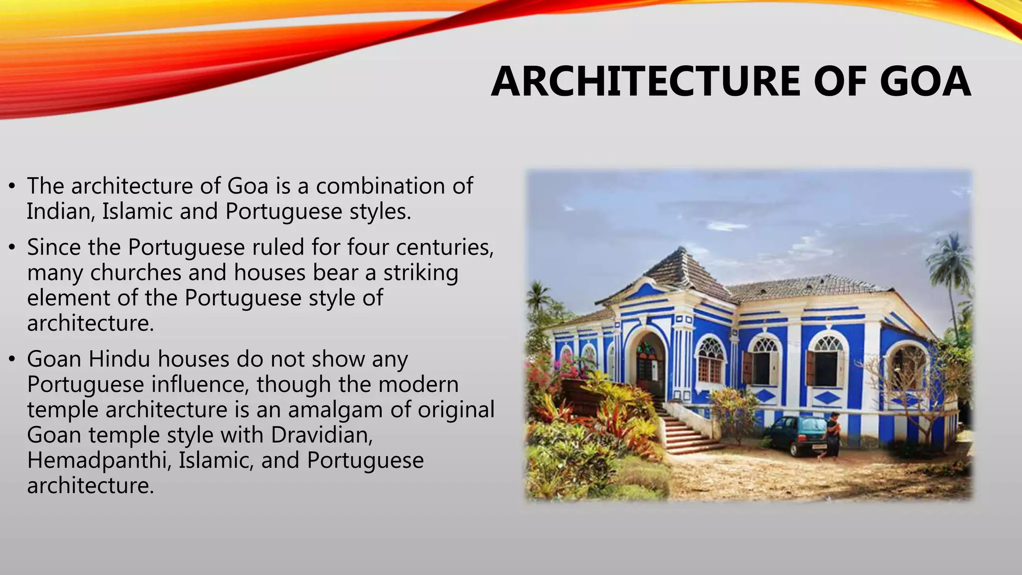 Vernacular Architecture of Goa | PPTX
