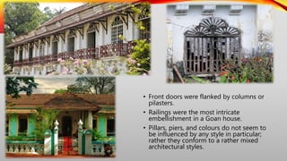 Vernacular Architecture of Goa | PPTX
