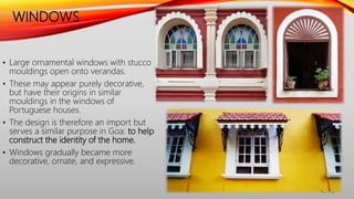 Vernacular Architecture of Goa | PPTX