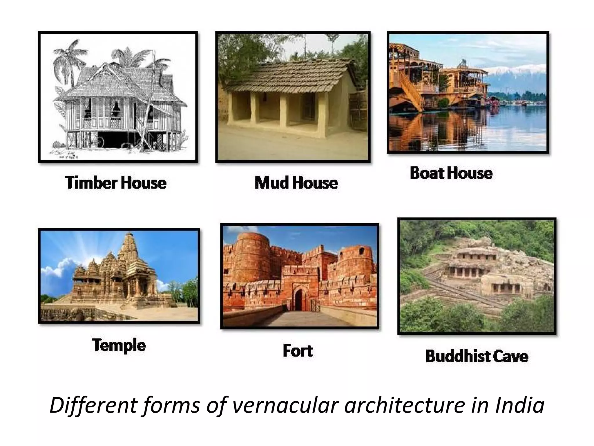 Vernacular architecture of india | PDF