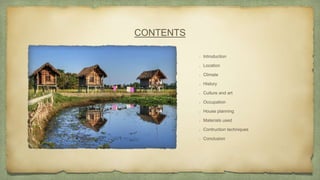 Vernacular Architecture of Majuli, Assam | PPTX