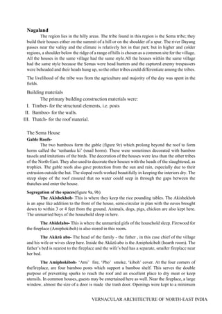 Vernacular architecture of north east india | PDF