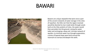 Vernacular rain water harvest and disposable | PPTX