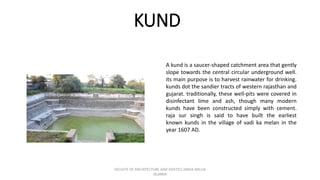 Vernacular rain water harvest and disposable | PPTX