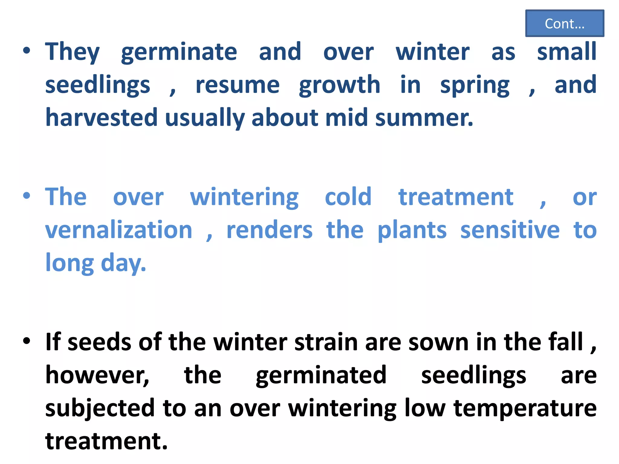 Vernalization | PPTX