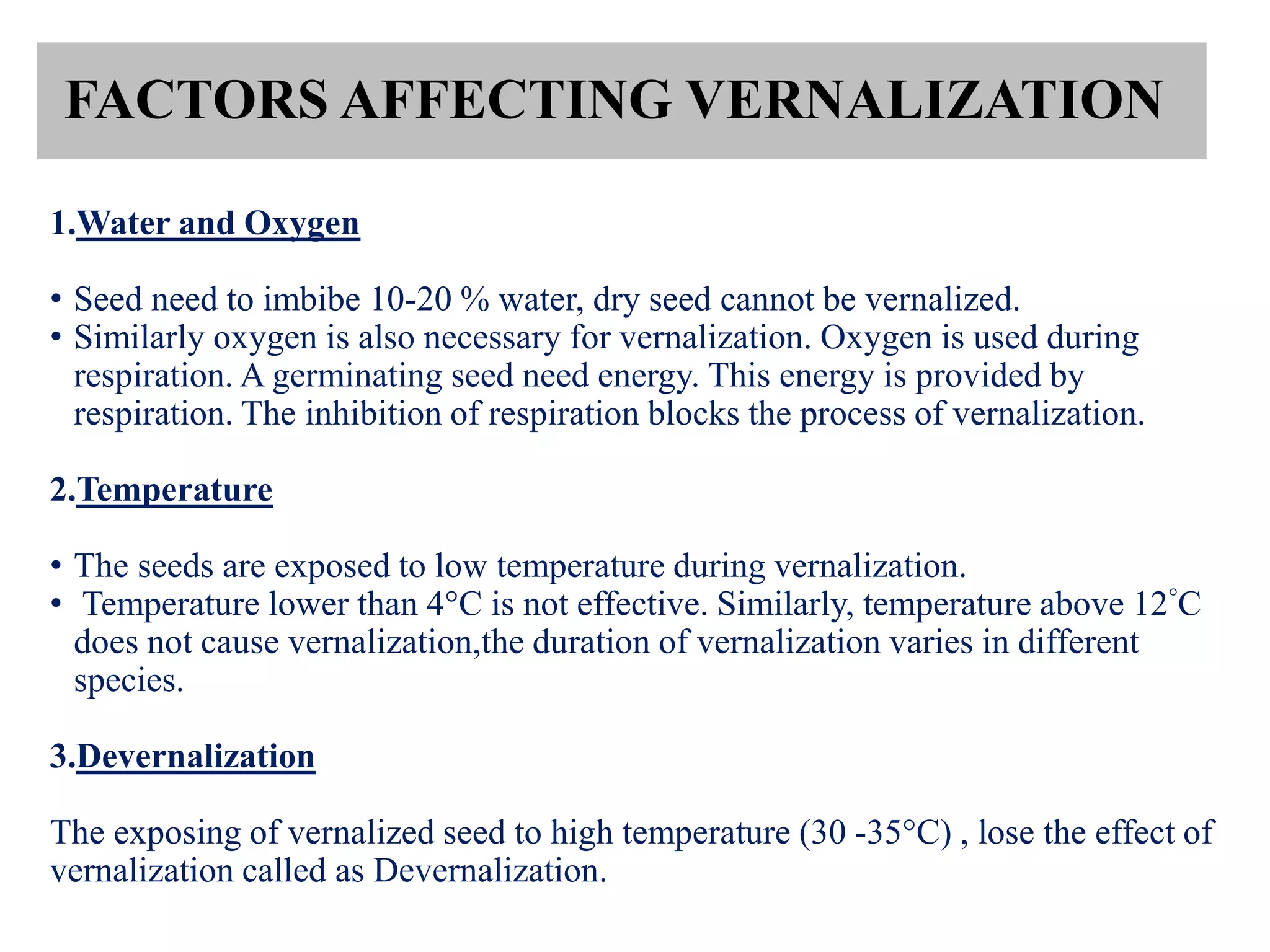 Vernalization | PPTX