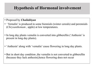 Vernalization | PPTX