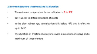 Vernalization | PPT