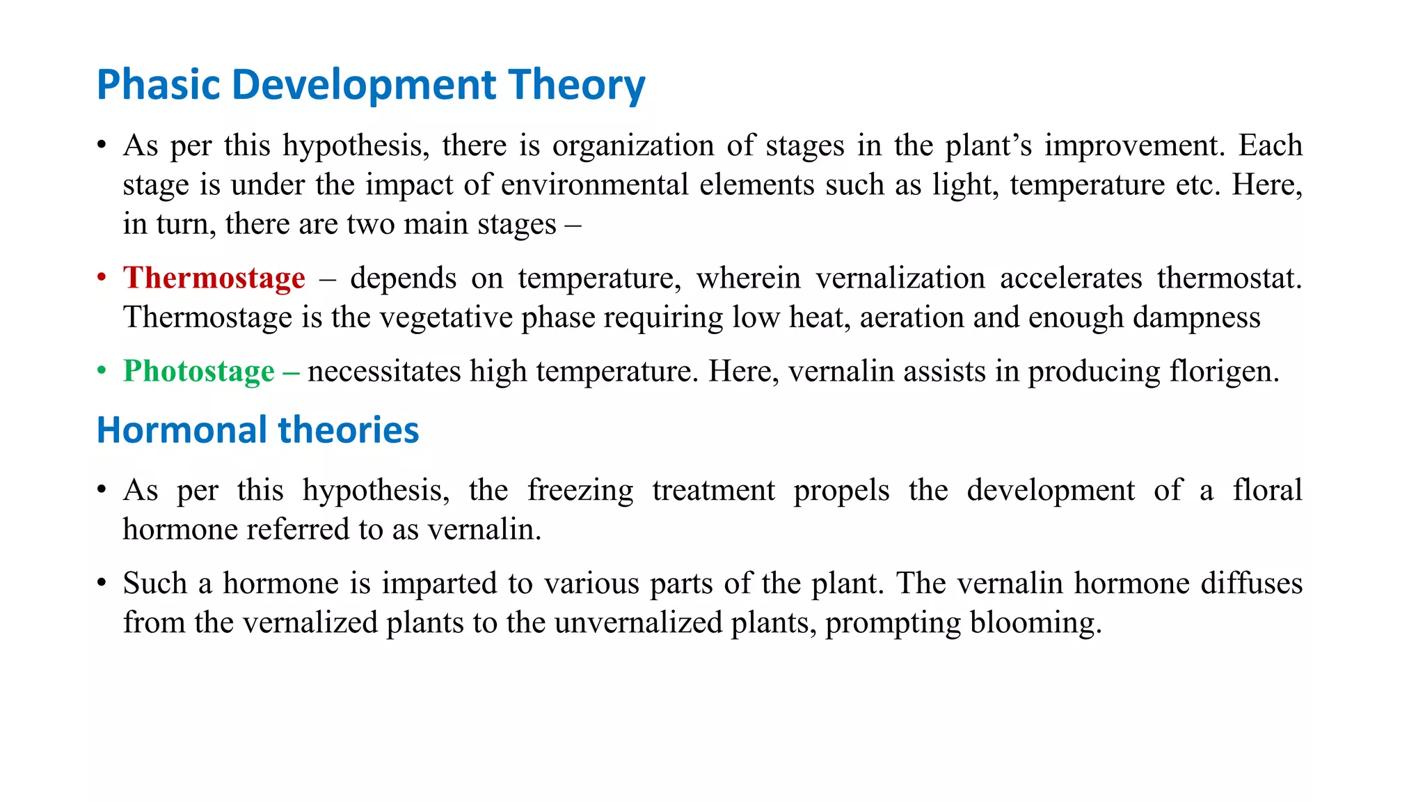 Vernalization | PPTX