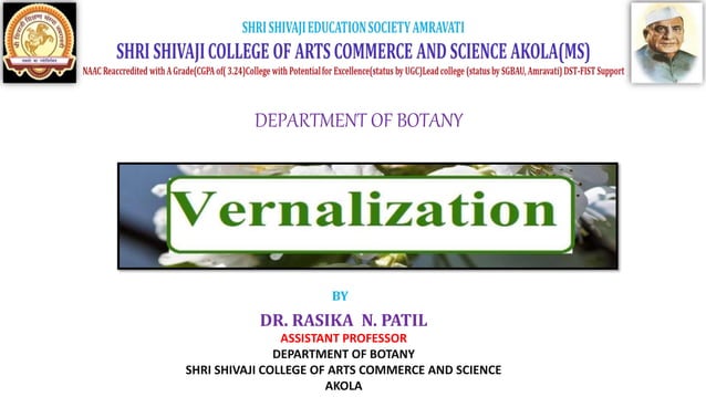 Vernalization | PPTX | Gardening | Home & Garden