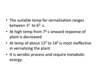 Vernalization | PPT