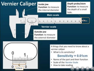 Vernier caliper | PPTX